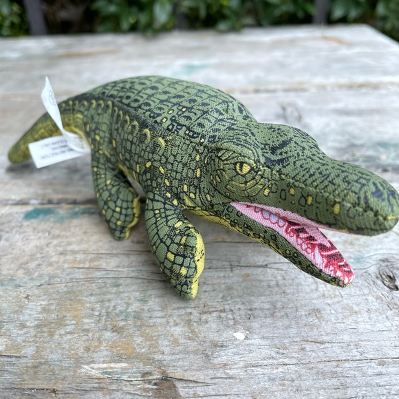 Wendy’s | Toys | Vintage Alligator Miniature Stuffed Animal Toy | Poshmark